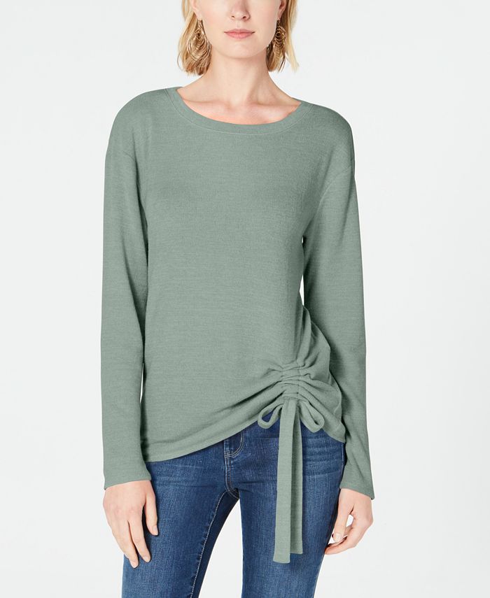 INC International Concepts INC Ruched Top, Created for Macy's - Macy's