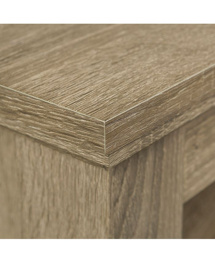 Walker Edison 44" Wood TV Media Stand Storage Console - Driftwood - Macy's