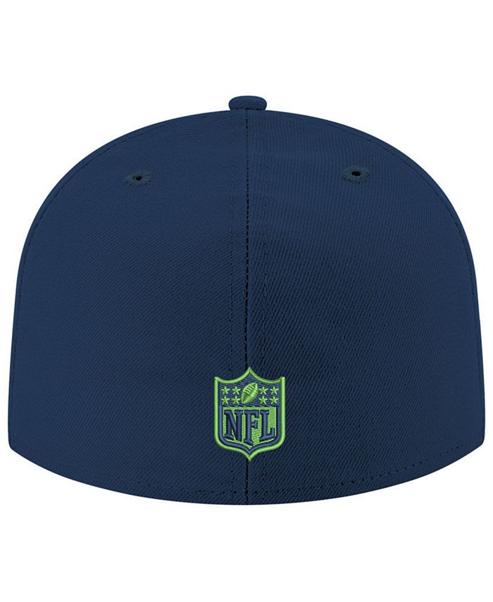 New Era Seattle Seahawks Team Basic 59FIFTY FITTED Cap - Macy's
