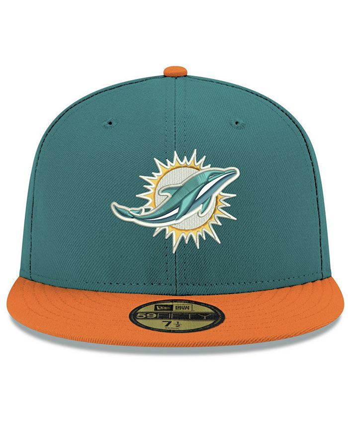 New Era Miami Dolphins Team Basic 59FIFTY FITTED Cap - Macy's