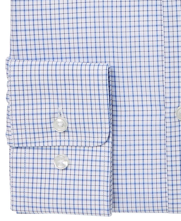 Hugo Boss HUGO Men's Slim-Fit Check Dress Shirt - Macy's
