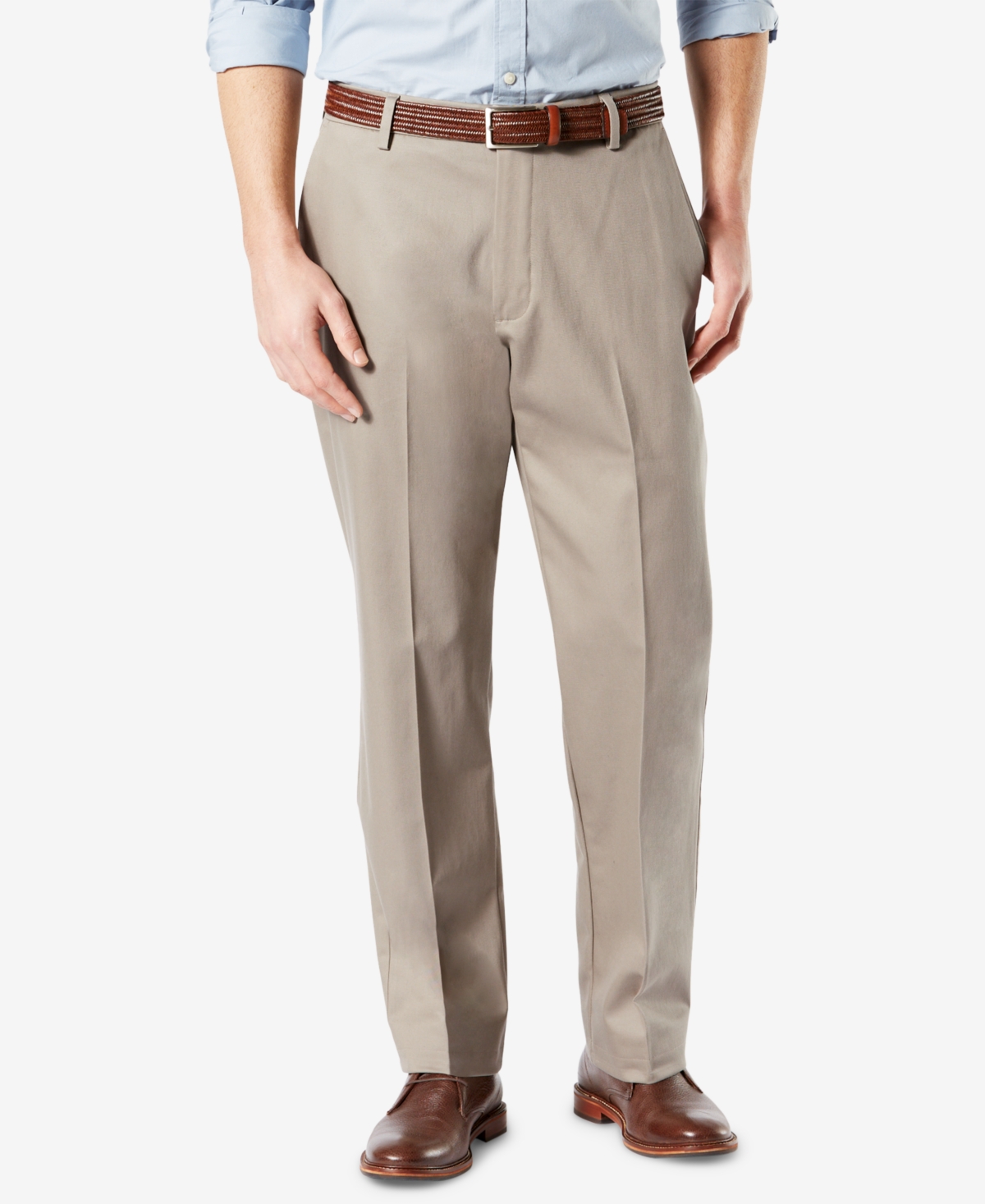 Click here for Dockers Mens Signature Lux Cotton Classic Fit Crea... prices