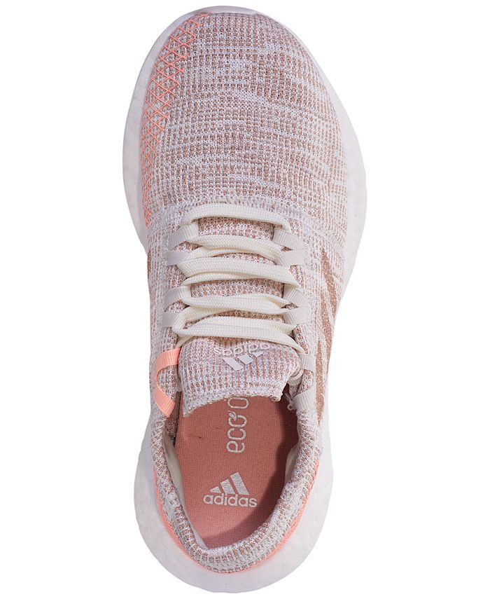 adidas Girls' PureBOOST GO Running Sneakers from Finish Line - Macy's