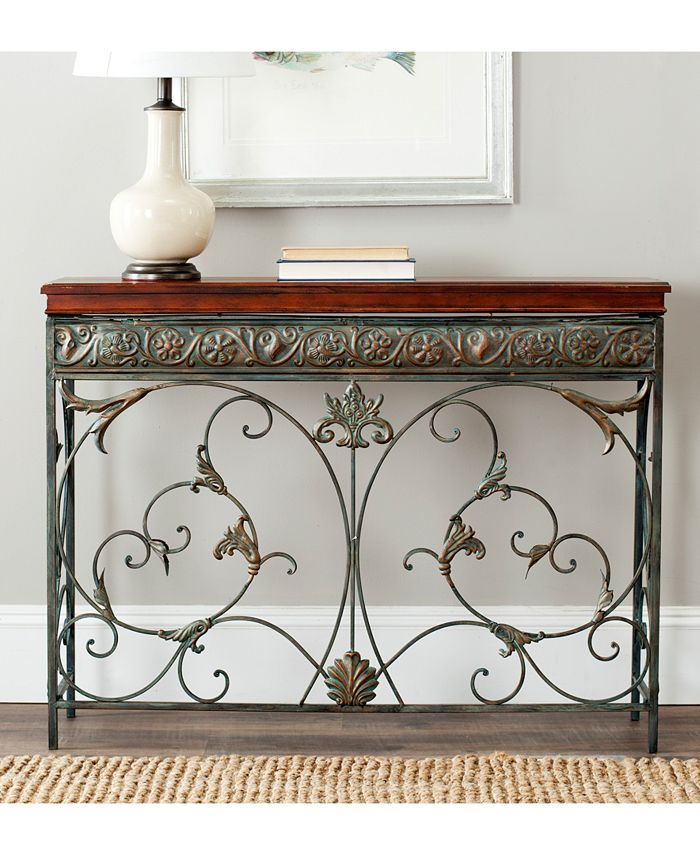 Furniture Cynthia Console Table, Quick Ship - Macy's