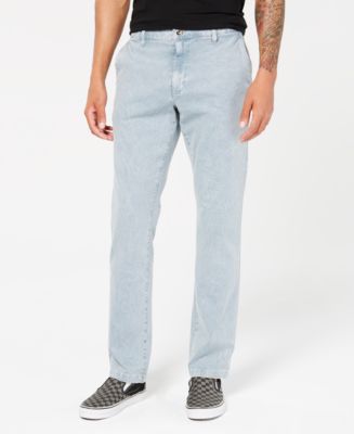 RVCA Men's Rinsed Chino Pants - Macy's