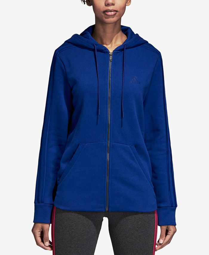 adidas Essentials Fleece Zip Hoodie - Macy's