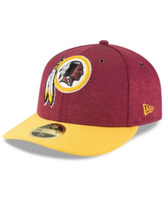 New Era Washington Redskins On Field Low Profile Sideline Home 59FIFTY ...