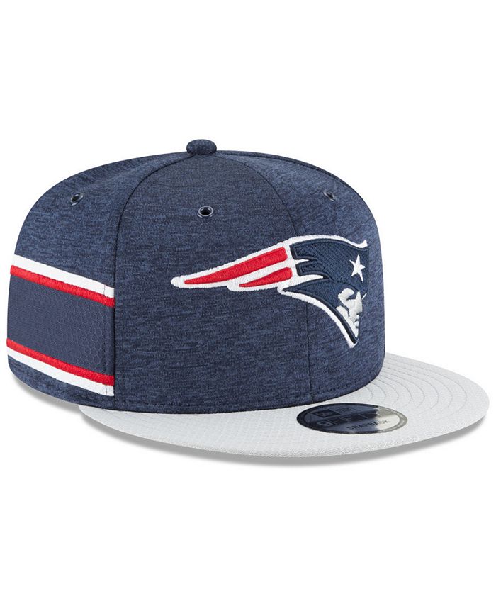 New Era New England Patriots On Field Sideline Home 9FIFTY Snapback Cap ...