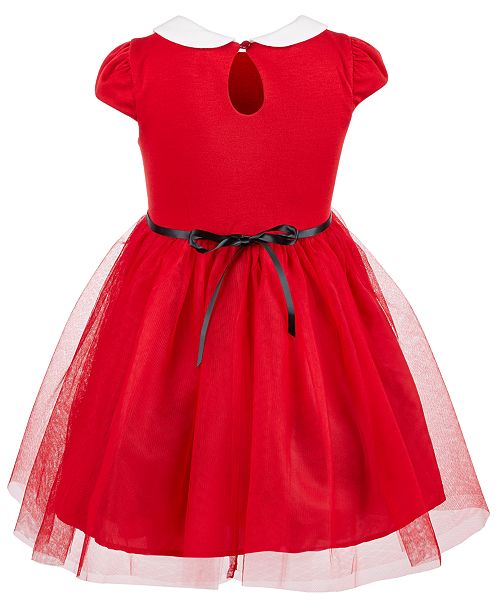 Pink & Violet Little Girls Santa Dress - Dresses - Kids - Macy's