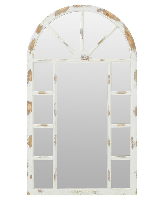 Aspire Home Accents Lara Farmhouse Arch Wall Mirror - Macy's