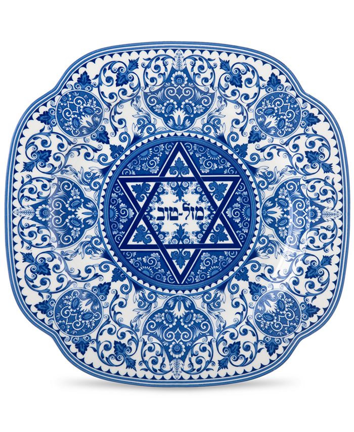 Spode Judaica, Mazel Tov Good Luck Plate - Macy's