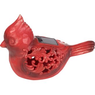 Red Cardinal Solar Garden Figurine - Macy's