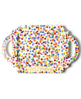 Happy Everything Toss Handled Traditional Tray - Macy's