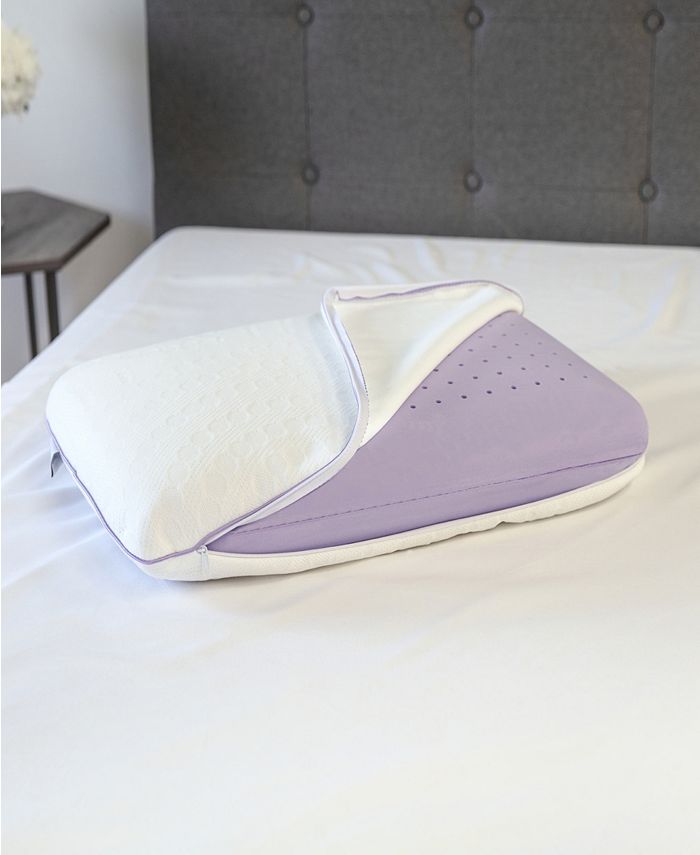 SensorPEDIC CLOSEOUT! Relax Lavender Infused Memory Foam Wellness ...