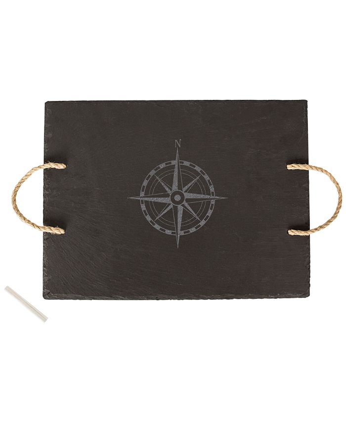 Cathy's Concepts Slate Compass Serving Board - Macy's