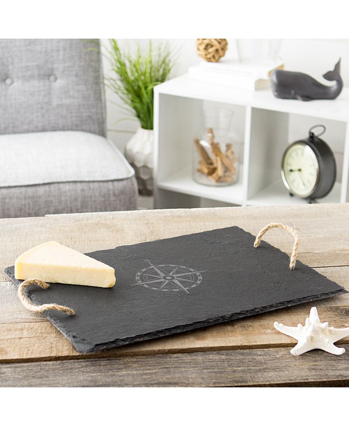 Cathy's Concepts Slate Compass Serving Board - Macy's