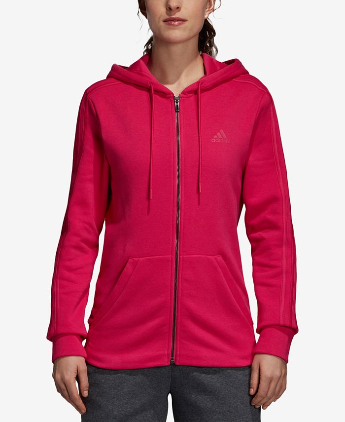 adidas Essentials Fleece Zip Hoodie - Macy's