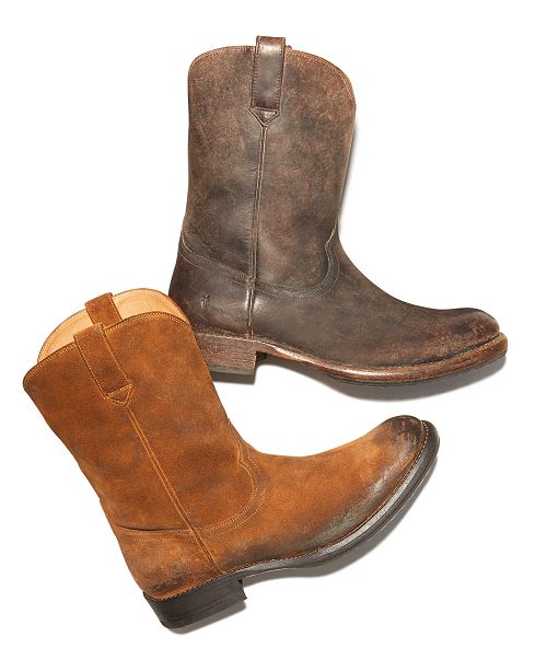 Frye Men's Duke Roper Boots & Reviews - All Men's Shoes - Men - Macy's