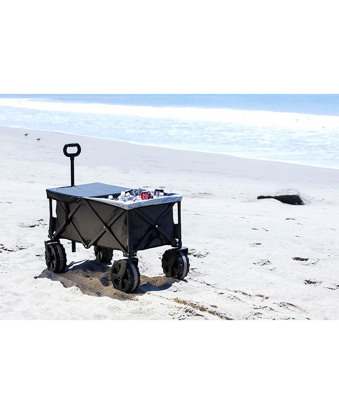 Oniva by Picnic Time Black Adventure Wagon Elite All-Terrain Portable ...