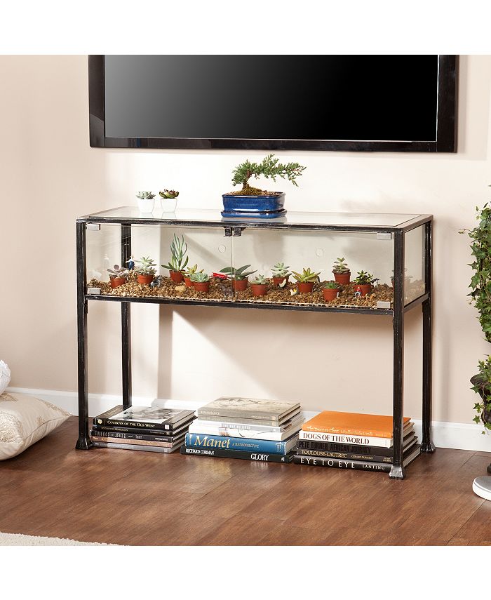 Southern Enterprises Terrarium Display Console - Macy's