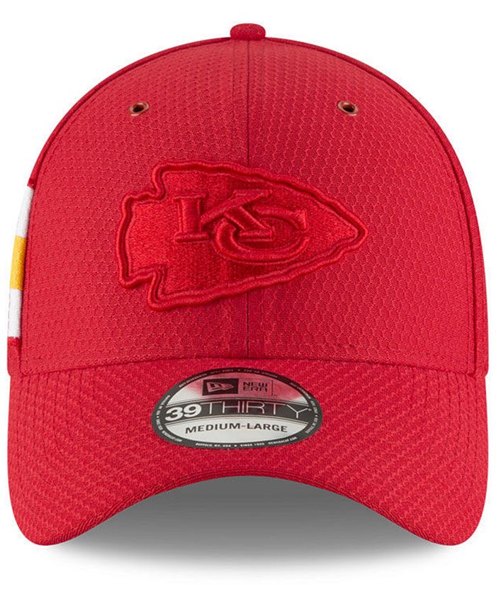 New Era Kansas City Chiefs Official Color Rush 39THIRTY Stretch Fitted ...