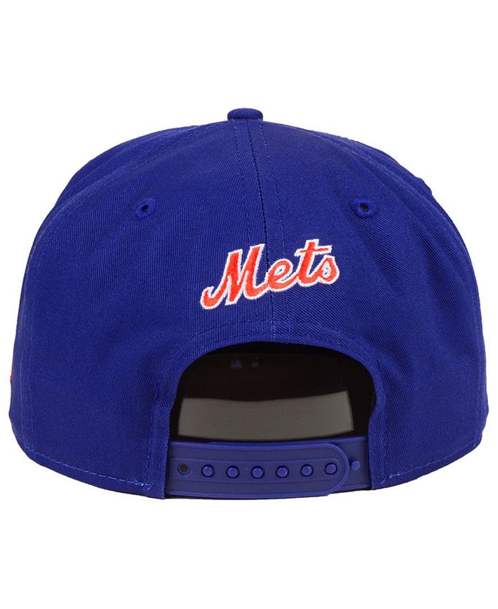 New Era New York Mets Banner 9FIFTY Snapback Cap - Macy's