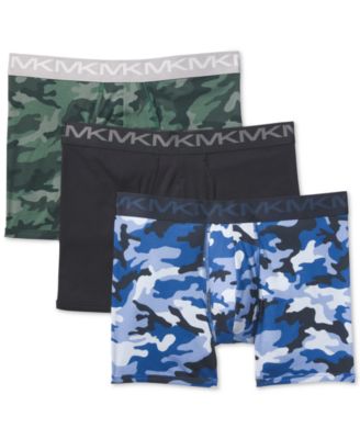 Michael Kors Men's 3-Pk. Performance Cotton Boxer Briefs - Macy's