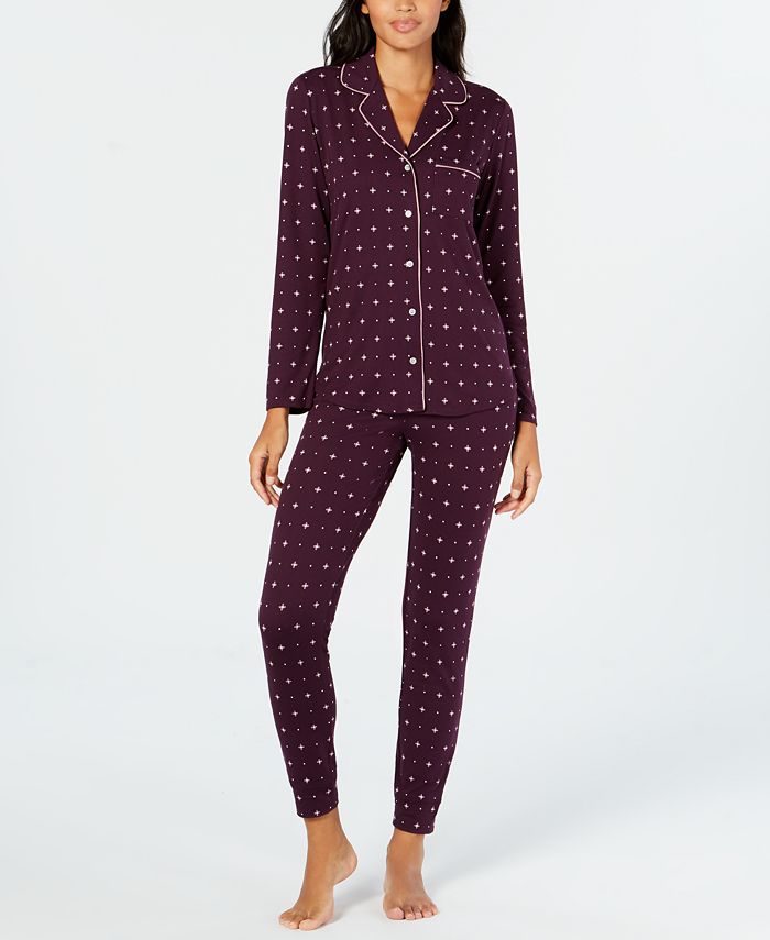 Alfani Super-Soft Pajama Set, Created for Macy's - Macy's