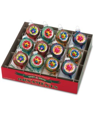 Christopher Radko Christmas Confetti 12-Pc. Ornament Box Set - Macy's