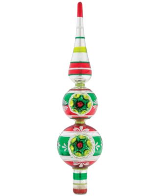 Christopher Radko Holiday Splendor 11.5" Finial - Macy's