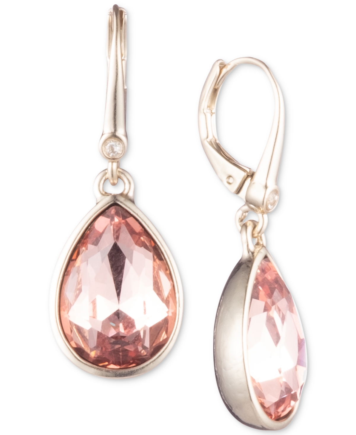 Click here for Dkny Stone Teardrop Lever Back Earrings  Created f... prices