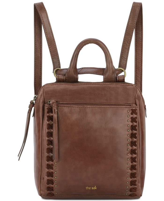 The Sak Loyola Convertible Small Leather Backpack - Macy's