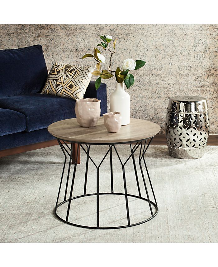Safavieh Alcott Wood End Table - Macy's
