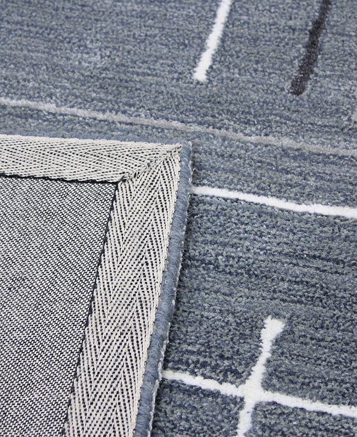 Hotel Collection CLOSEOUT! Area Rug, City Grid CG1 2'6" x 4', Created ...