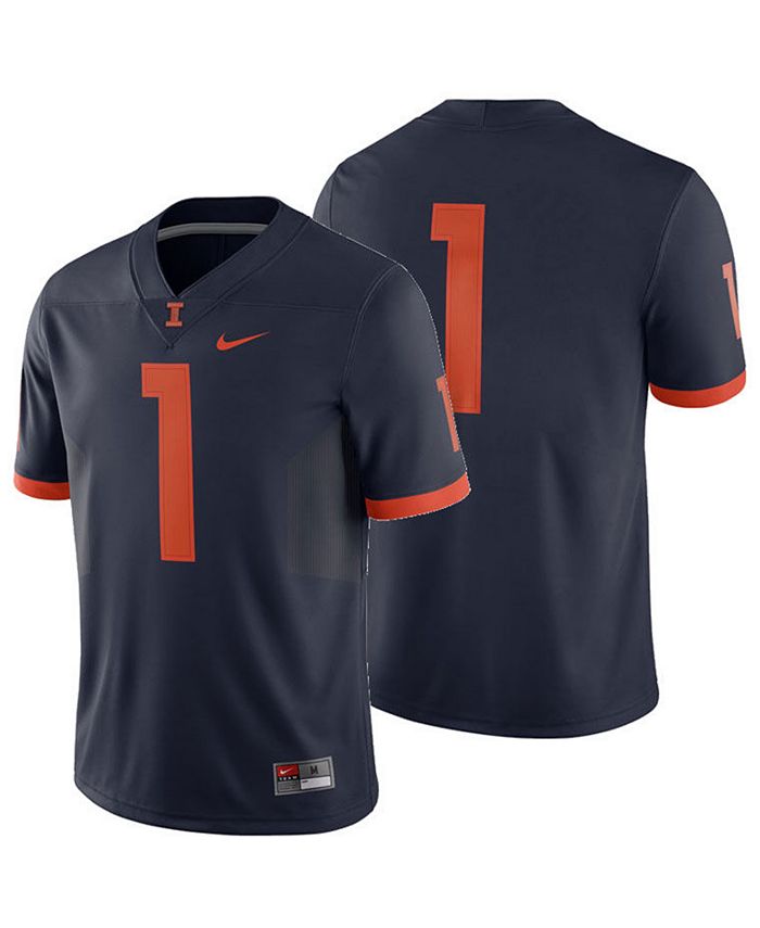 Nike Men's Illinois Fighting Illini Football Replica Game Jersey - Macy's