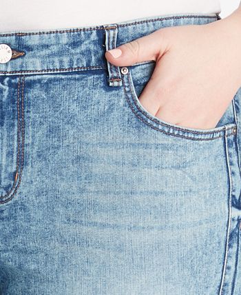 WILLIAM RAST Plus Size Raw-Hem Skinny Jeans - Macy's