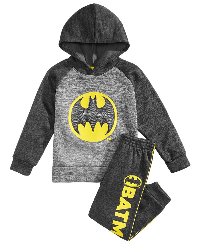 DC Comics Toddler Boys 2-Pc. Batman Graphic Hoodie & Pant Set - Macy's