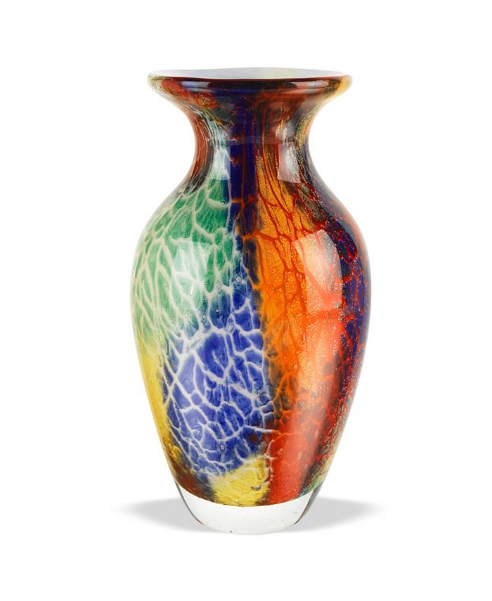 Badash Crystal Firestorm Vase - Macy's