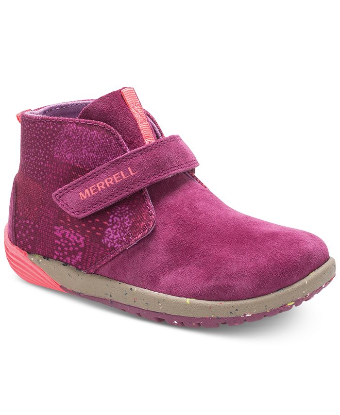 Merrell Toddler Girls Bare Steps Booties - Macy's