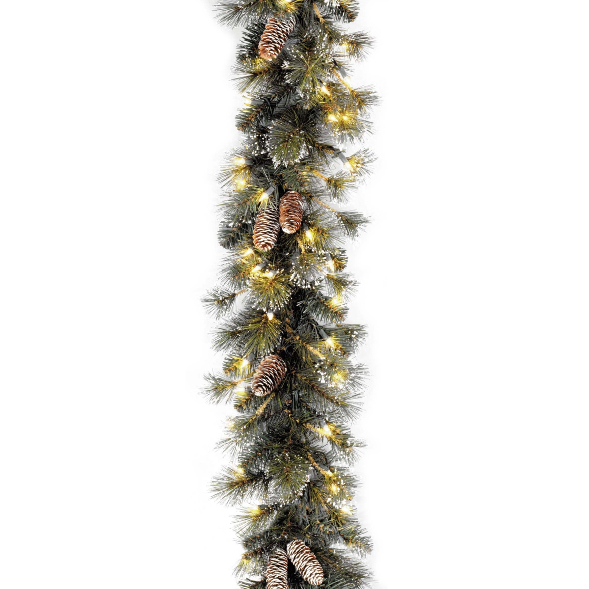 Click here for National Tree Company 9 x 10 Glitter Pine Garland... prices