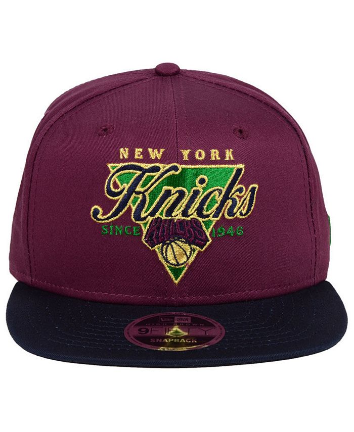 New Era New York Knicks 90s Throwback 9FIFTY Snapback Cap - Macy's