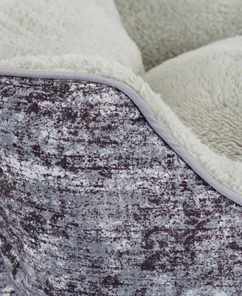 Home Dynamix Nicole Miller Comfy Pooch Dog Bolster Bed Cuddler - Macy's