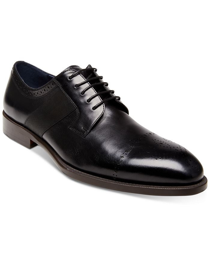 Steve Madden Men's Comeback Cap-Toe Leather Oxfords - Macy's