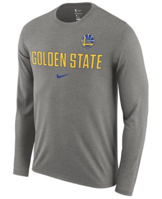 Nike Men's Golden State Warriors Essential Facility Long Sleeve T-Shirt ...