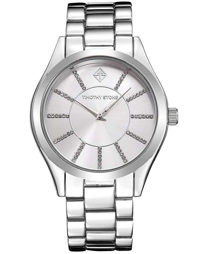 Timothy Stone Women's 'Charme' Crystal Embellished Boyfriend Bracelet ...