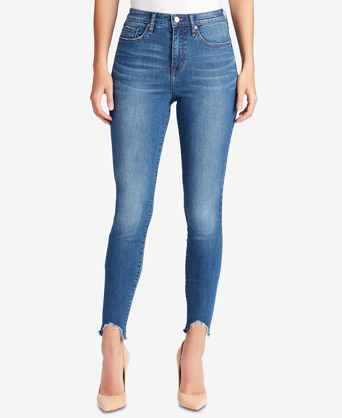 WILLIAM RAST Step-Hem Sculpted High-Rise Skinny Jeans - Macy's