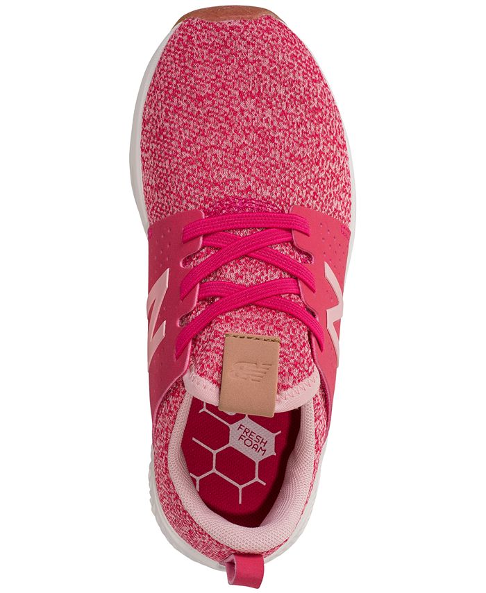 New Balance Girls' Fresh Foam Sport V1 Running Sneakers from Finish ...