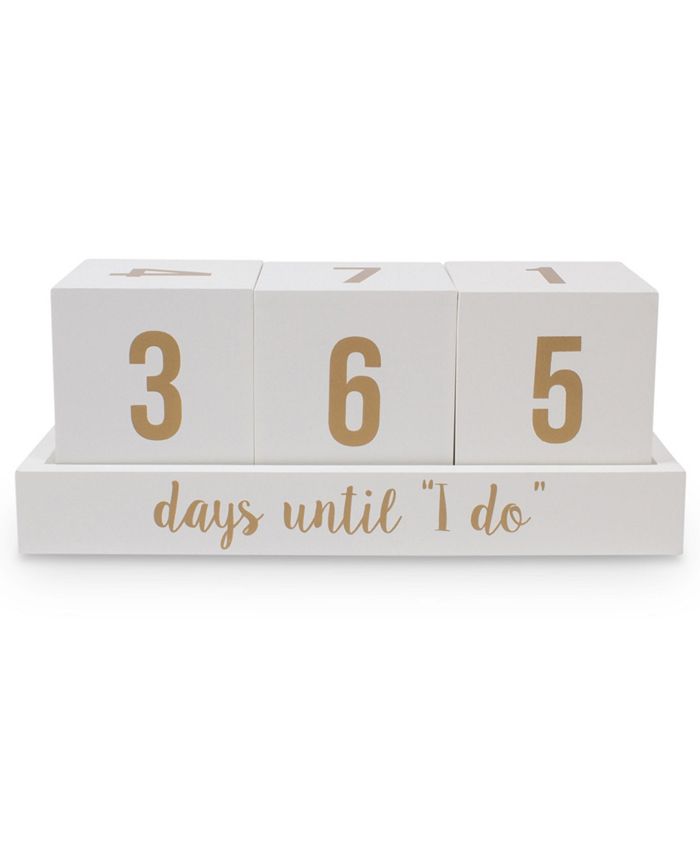 8 Oak Lane Days Until Countdown Calendar Letter Block - Macy's