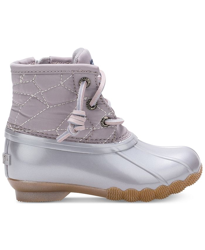Sperry Toddler Girls Saltwater Boots from Finish Line - Macy's