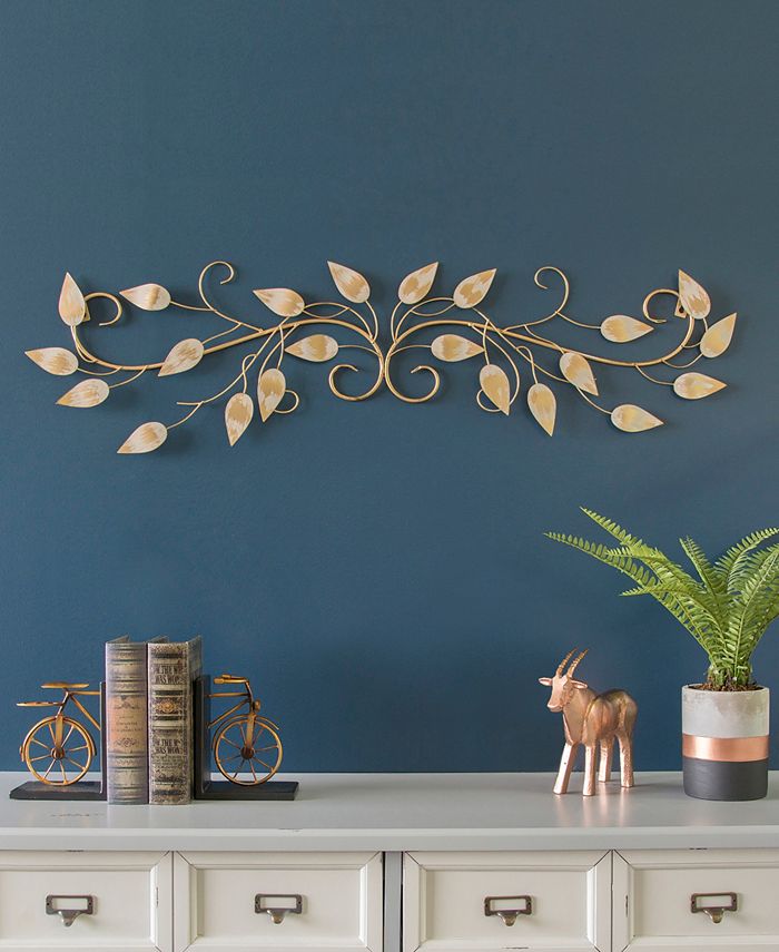 Stratton Home Décor Stratton Home Decor Brushed Gold Over the Door ...